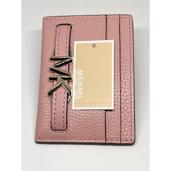 Michael Kors | Bags | Michael Kors Reed Large Pebble Leather Card ...